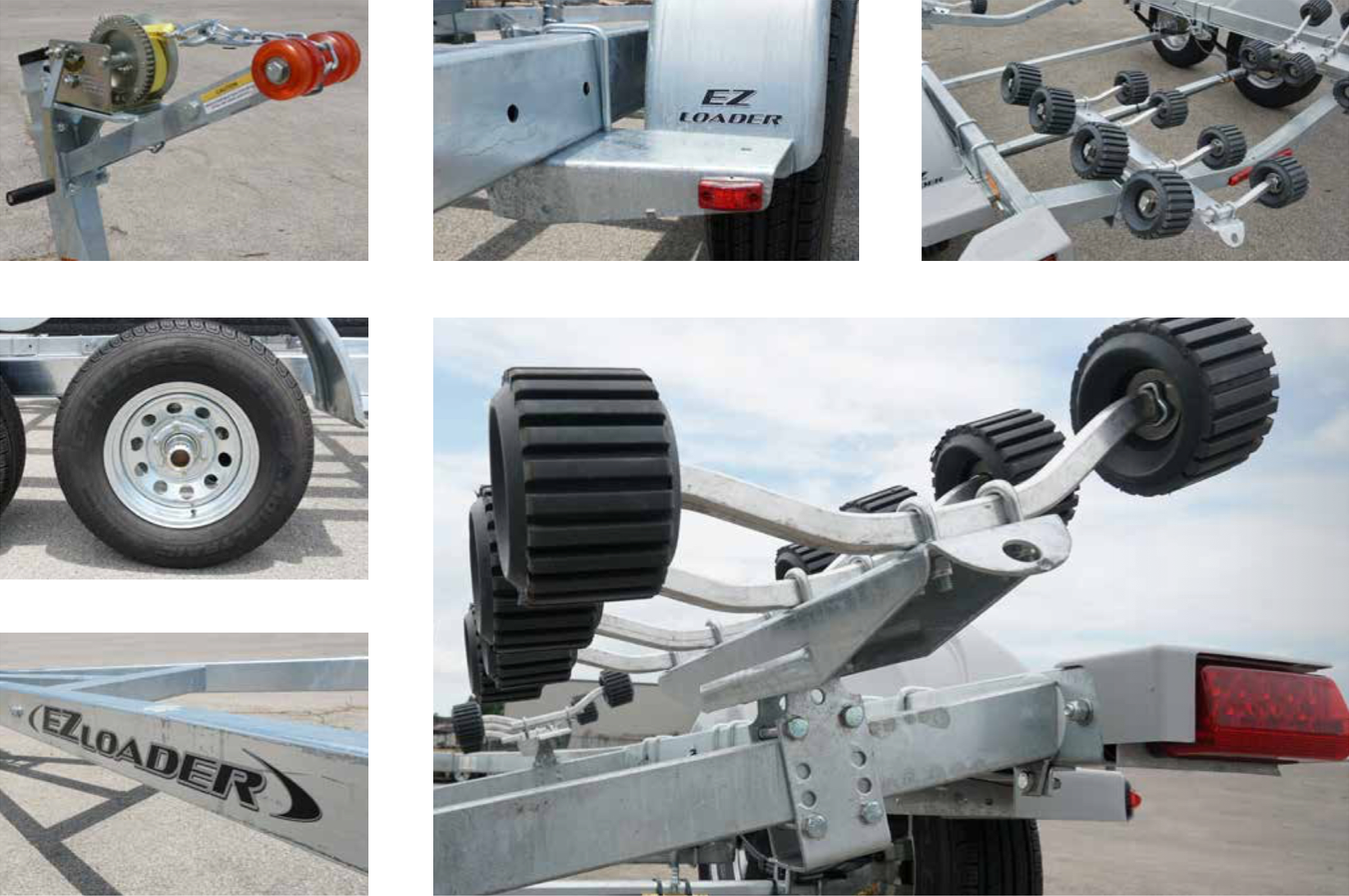 Boat Parts EZ LOADER Dual Roller Assembly 20 Bent Arm 300 022213 Boat Parts EZ LOADER Dual Roller Assembly 20 Bent Arm 300 022213